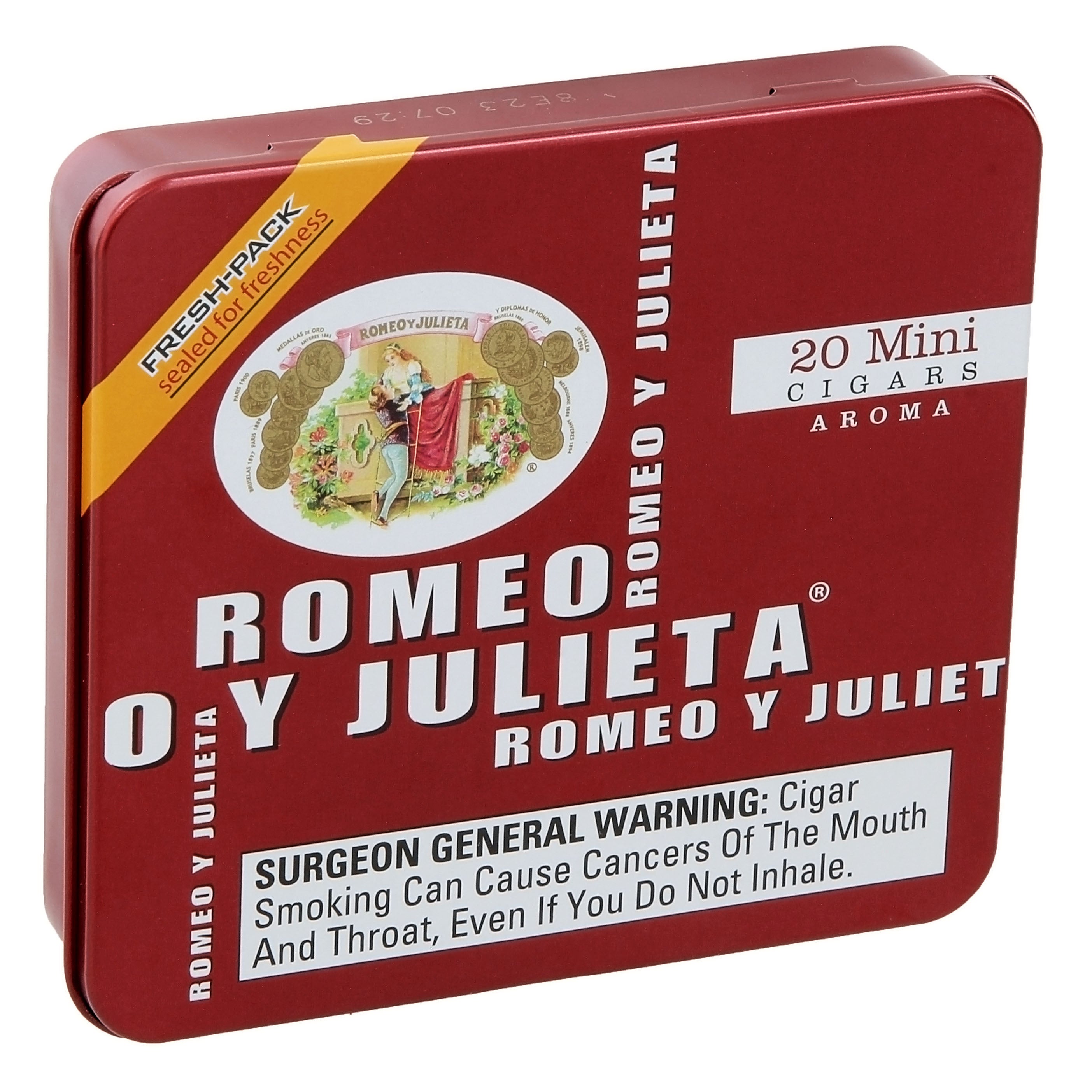 Romeo y Julieta Mini Red Cigar 20ct Tin – Sunshine Daydream