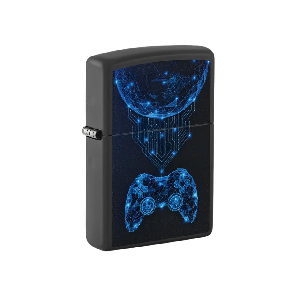 Zippo Lighter Gaming Design Black Matte – Sunshine Daydream
