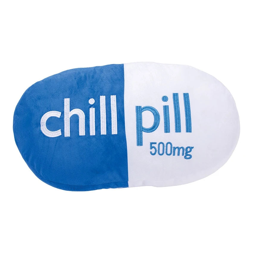 Blue Chill Pill Plushie – Sunshine Daydream