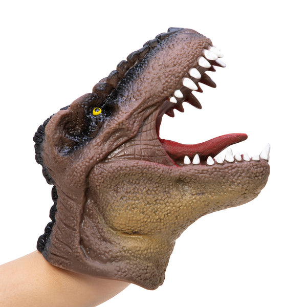 Realistic T-Rex Hand Puppet - Soft Rubber Dinosaur Toy – Sunshine Daydream