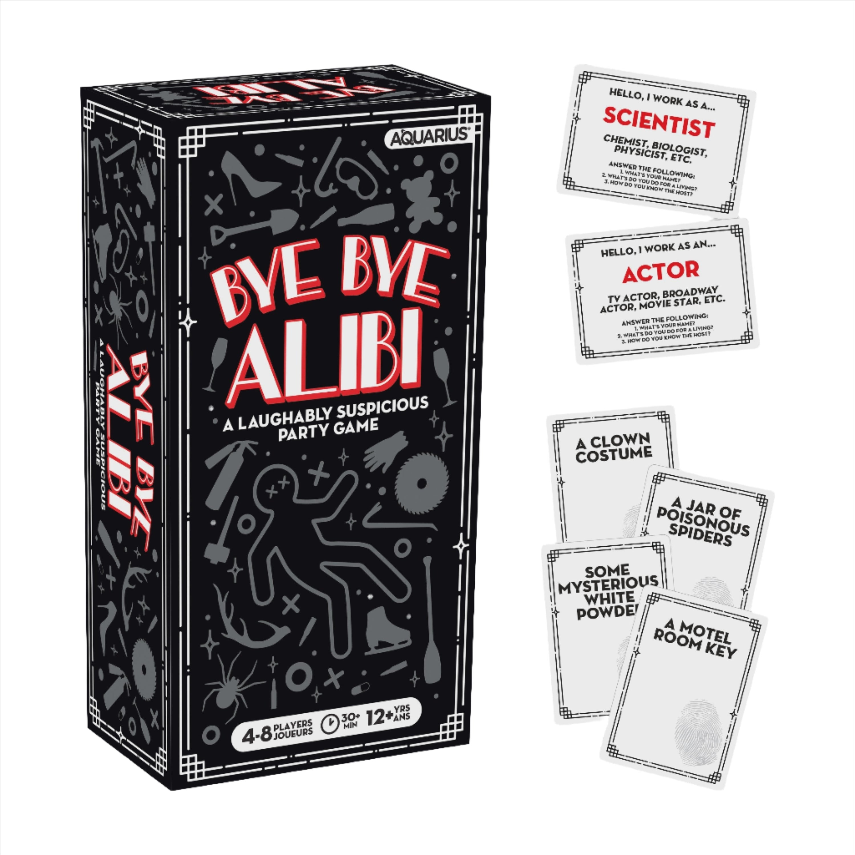 Bye Bye Alibi Card Game – Sunshine Daydream