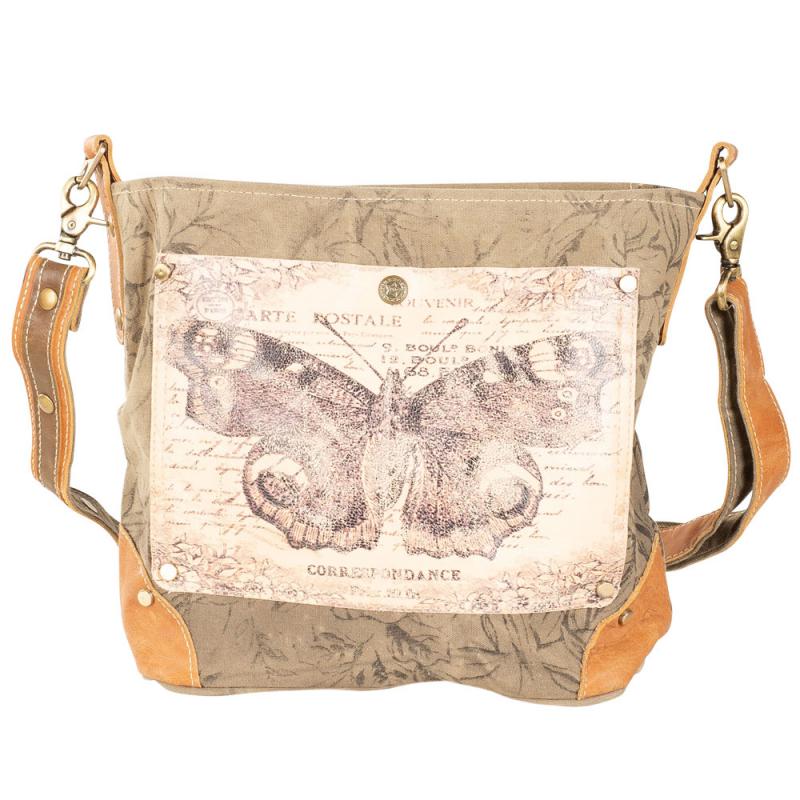 Clea Ray Moth Print Shoulder Bag – Sunshine Daydream