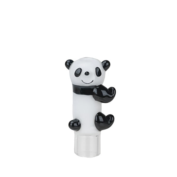 Stündenglass® Glass Hose Tip - Panda Panda Panda – Sunshine Daydream