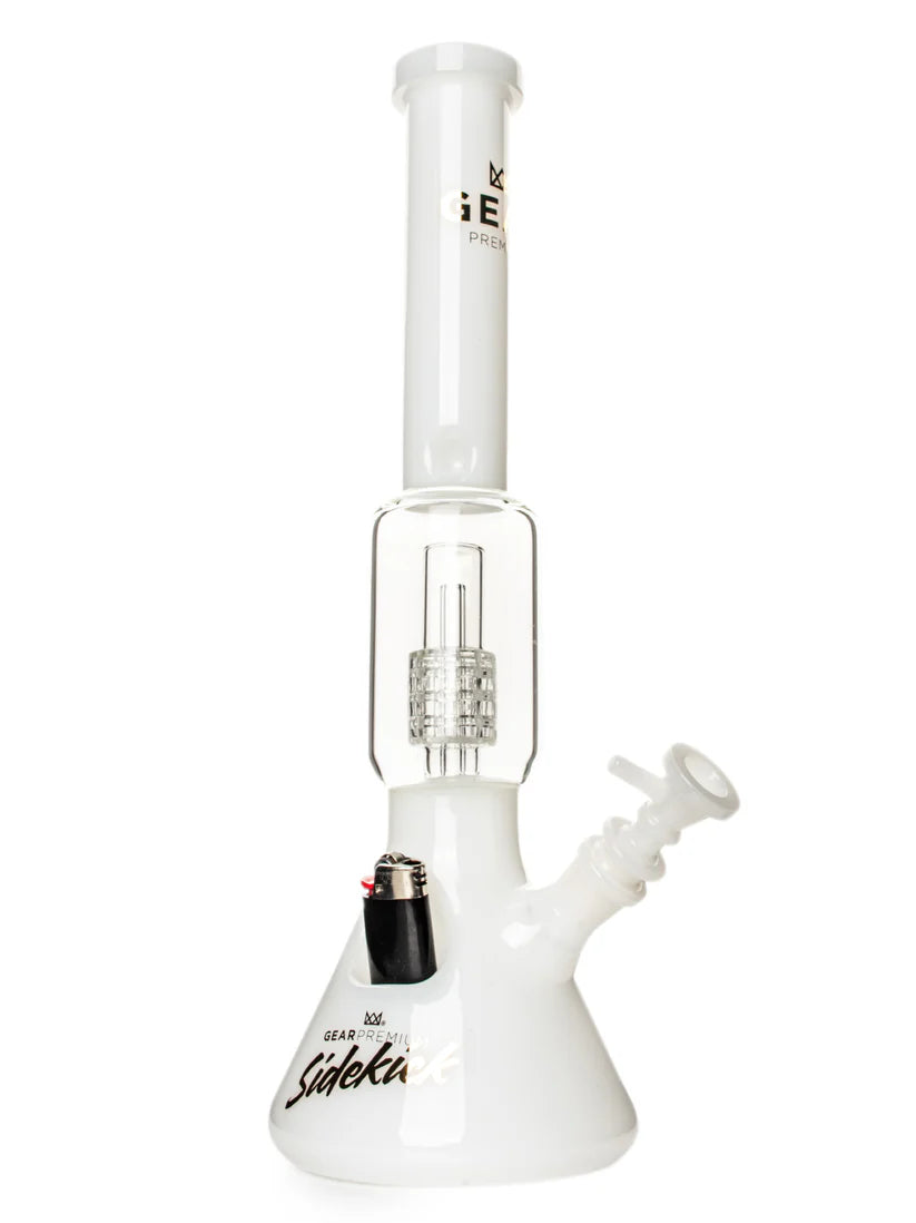Gear Premium 15.5" Sidekick Boost Beaker Waterpipe w/ Lighter - Assort ...