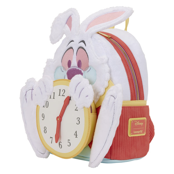 Loungefly Disney Alice in Wonderland White Rabbit Cosplay Mini Backpac ...