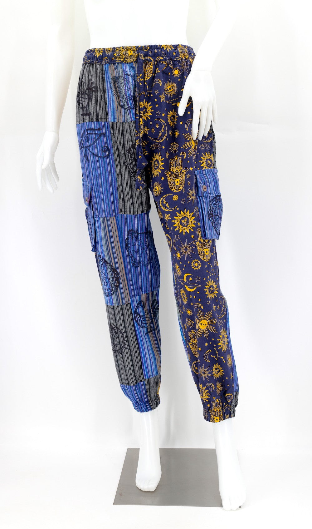Celestial Patchwork Harem Pants – Sunshine Daydream