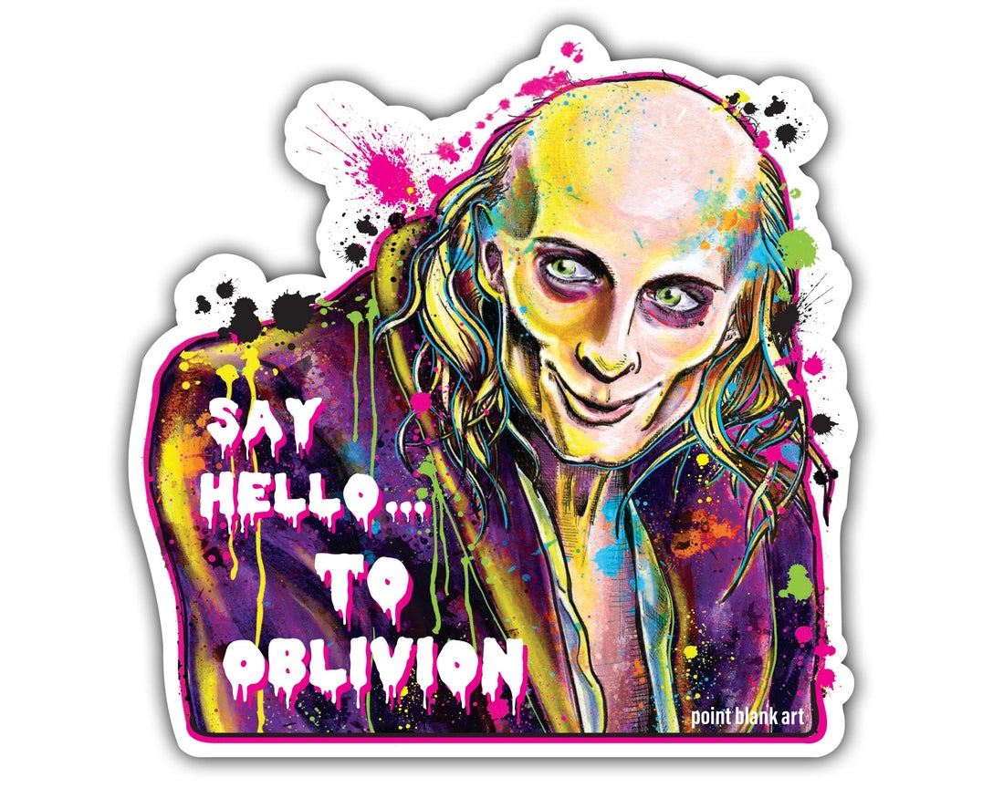 Rocky Horror Picture Show Riff Raff Sticker – Sunshine Daydream