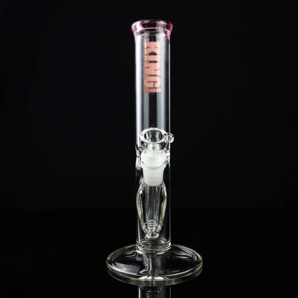 King Volcano 38mm Ice Pinch Straight with Color Wrap 10" Waterpipe ...