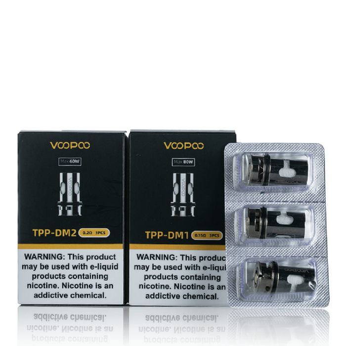 VooPoo TPP DM3 0.15ohm Replacement Coils - 3 Pack – Sunshine Daydream